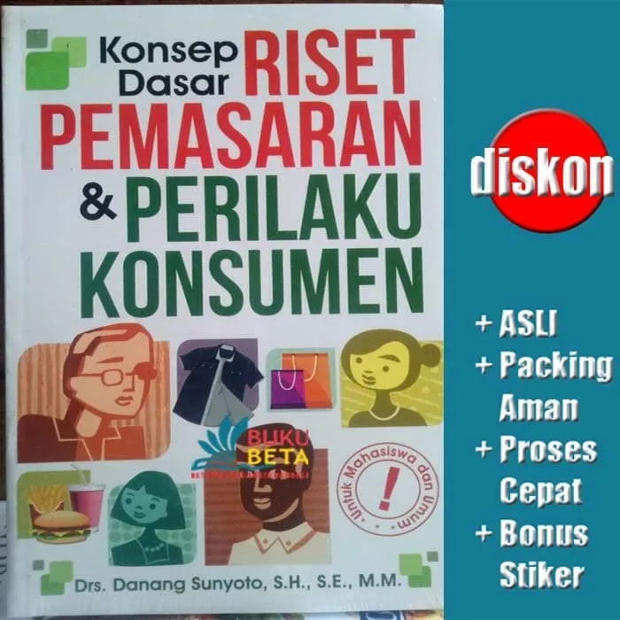 Buku Beta - Konsep Dasar Riset Pemasaran dan Perilaku Konsumen - Danang Sunyoto | Lazada Indonesia
