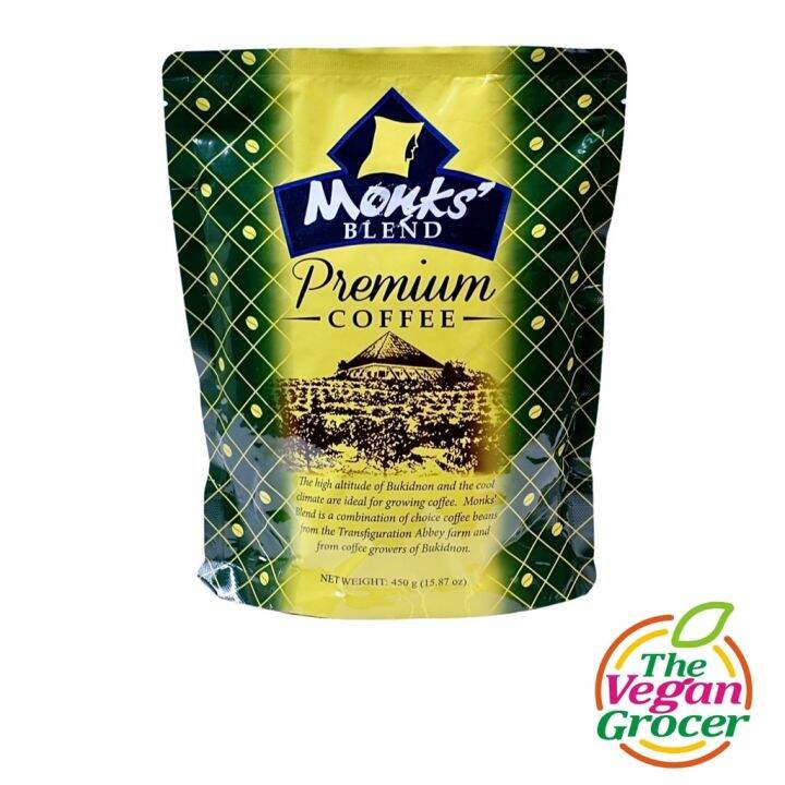 Monk'S Blend Vegan Premium Coffee 200g 450g | Lazada PH