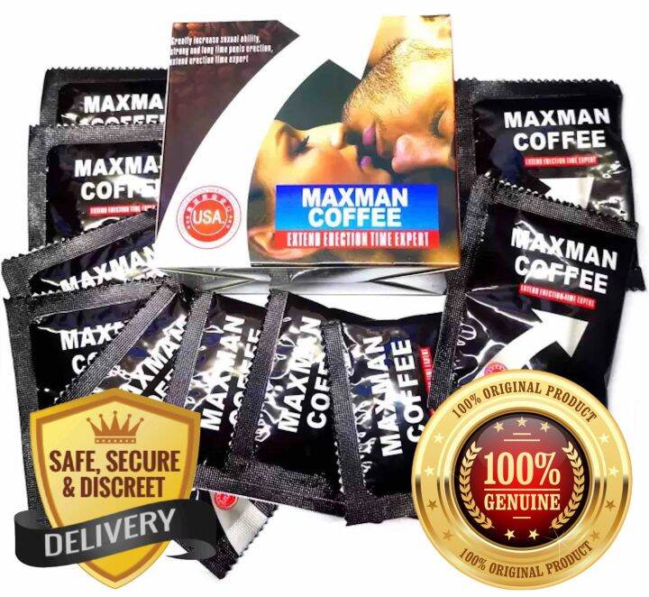 Maxman Coffee Sex Enhancer for Male & Female 10 Sachets per Box | Lazada PH