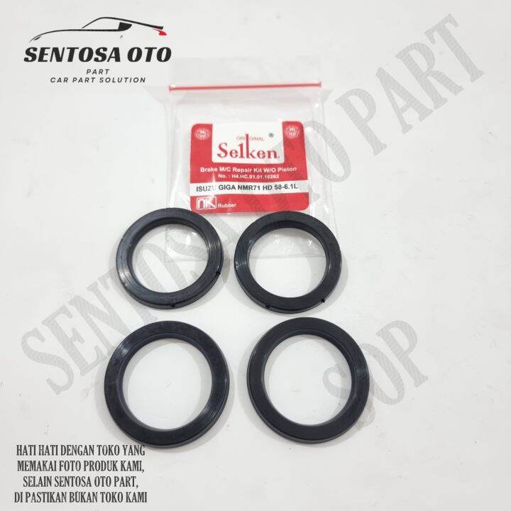 Karet Seal Kit Master Rem Central Atas Isuzu Elf NMR71 NML Original ...