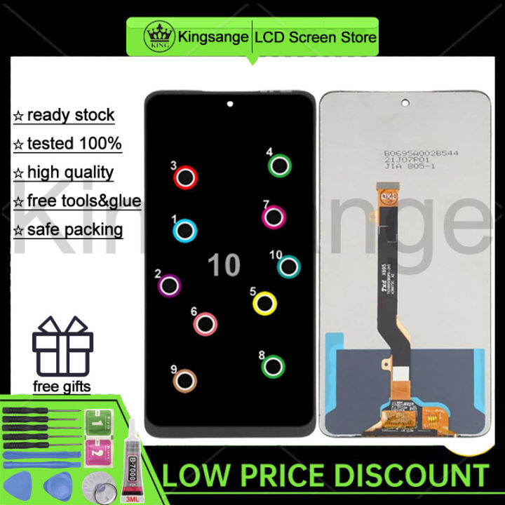 Kingsange Original Screen For Infinix Zero 5G/X6815 LCD Display Touch ...
