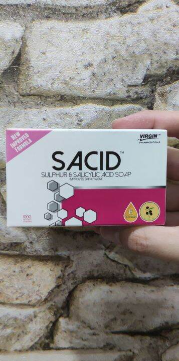 Virgin Soap Bar 100g ( Sacid medicated soap ) | Lazada