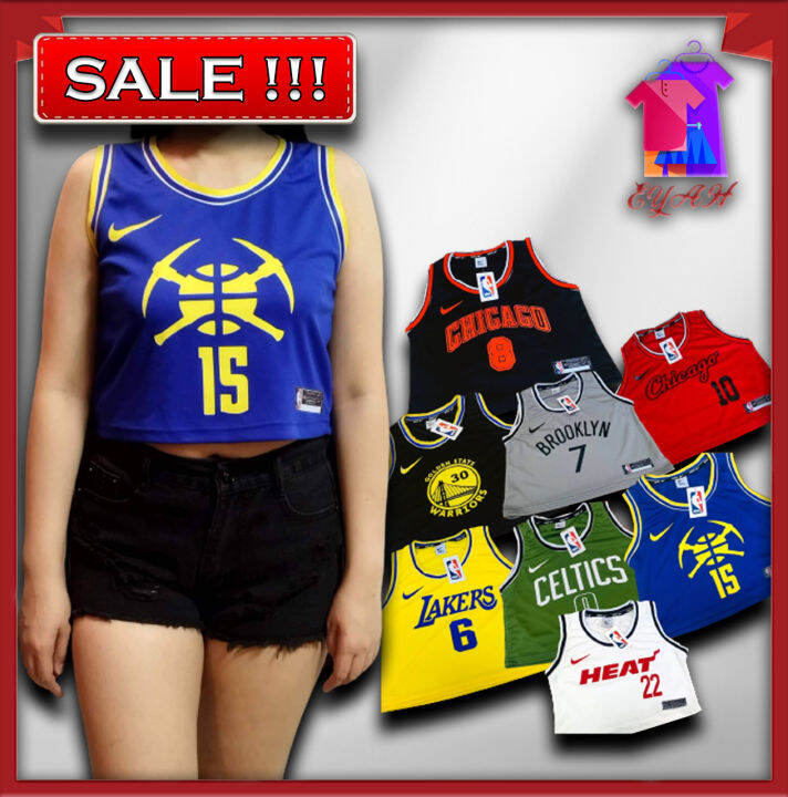 JERSEY CROPTOP BASKETBALL INSPIRED FOR WOMEN | Lazada PH