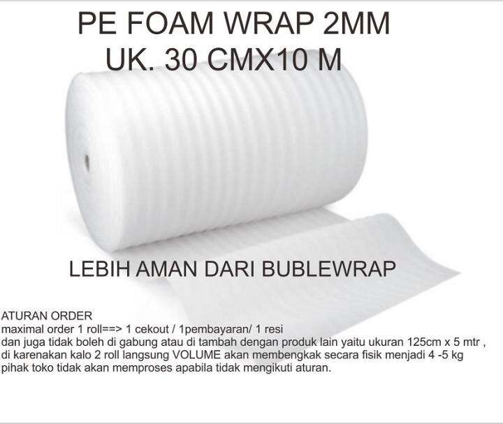 PE FOAM UNTUK PACKING AGAR LEBIH AMAN / BUBBLE WRAP TAMBAHAN PACKING | Lazada Indonesia
