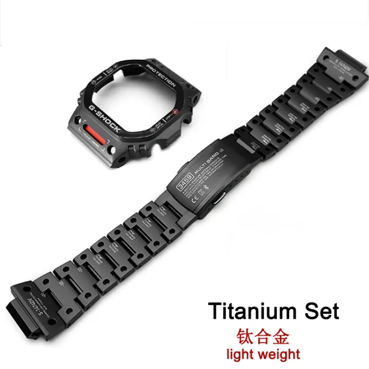 mm Watch Bezel Strap for Casio G-SHOCK DW5600 Modified Mecha Titanium ...