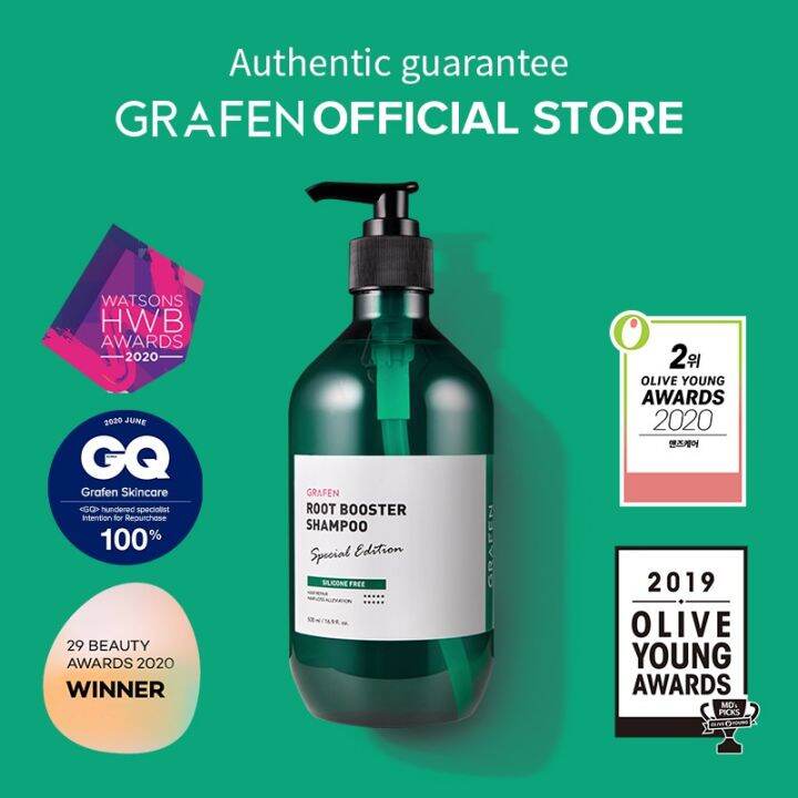 [GRAFEN] Root Booster Shampoo 500ml [Cruelty-free] | Lazada PH