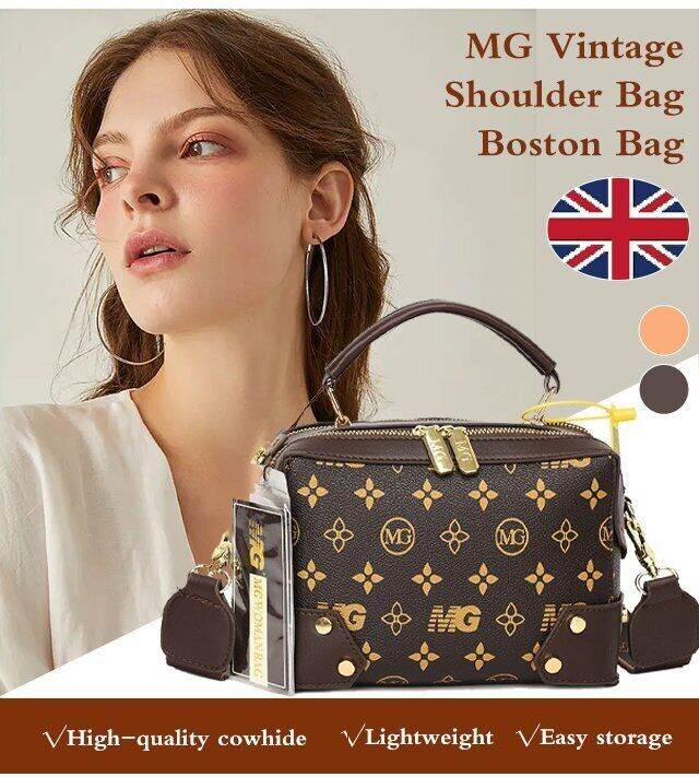 GIIKING MG Vintage Shoulder Bag Boston Bag | Lazada PH