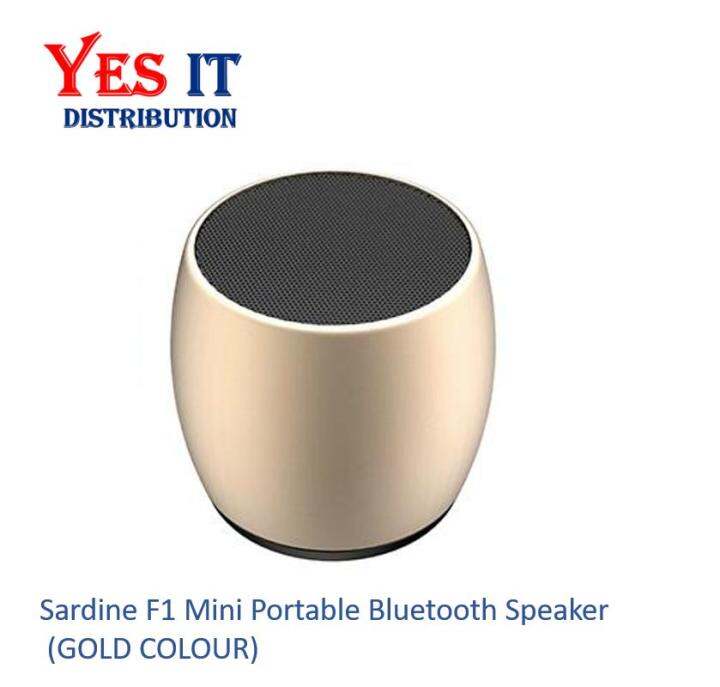 Sardine F1 Mini Portable Bluetooth Speaker Stereo Super Bass Subwoofer ...