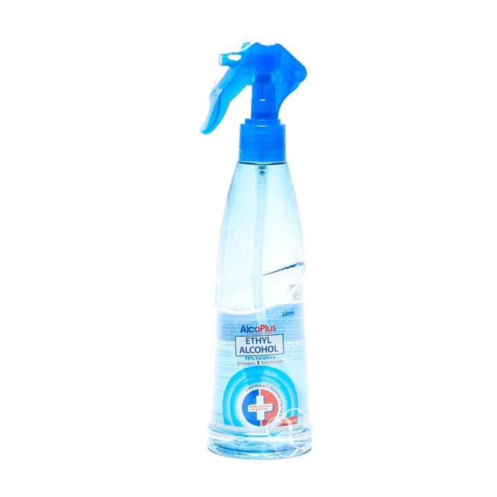 AlcoPlus Ethyl Alcohol 70% Solution Spray 330mL | Lazada PH