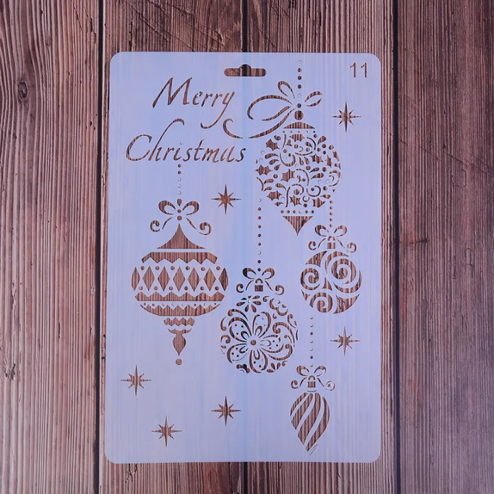 TANG 1Pc/Set Layering Stencils Template For Wall Painting Scrapbooking ...