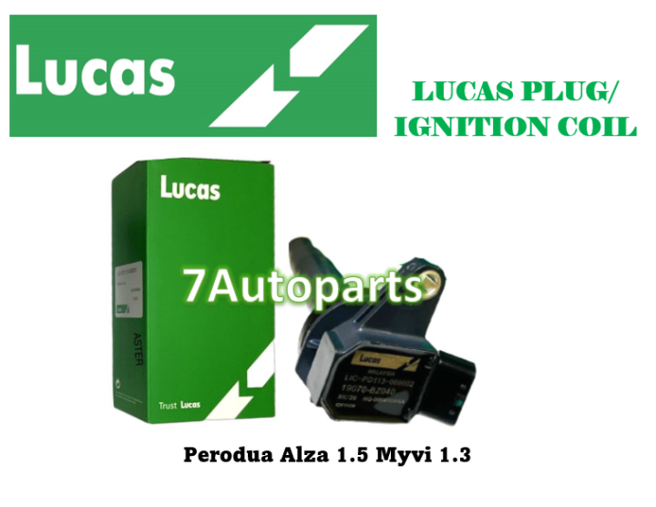 Lucas Ignition Coil, Plug Coil 4P For Perodua Alza 1.5 Myvi 1.3 | Lazada