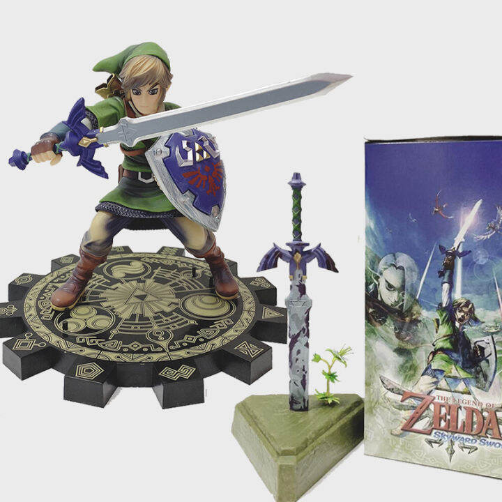 Link Bandai The Legend of Zelda FIGURE breath of The Wild Master Action ...