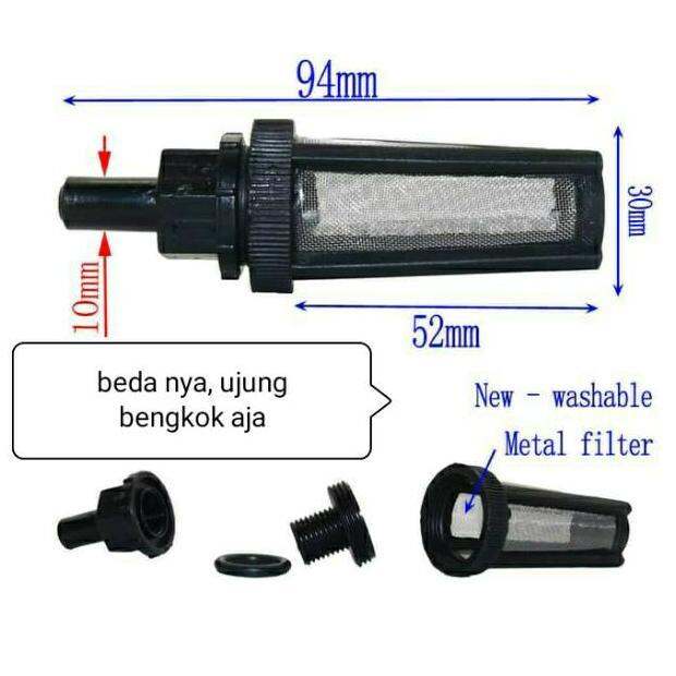 Saringan Pompa Dc 12 Volt 12V Filter Pilter Vilter Net Strainer Saring ...