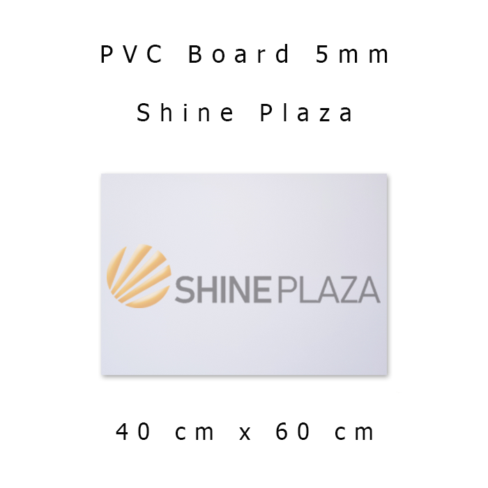 PVC Board A2 5mm 40 x 60 - Papan PVC Foam Board 5 mm 60 x 40 - Bahan ...