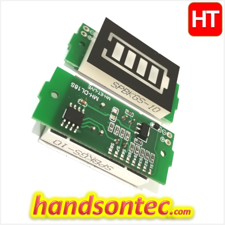 1~8 Cell Lithium Battery Level Indicator Module-User Configurable | Lazada