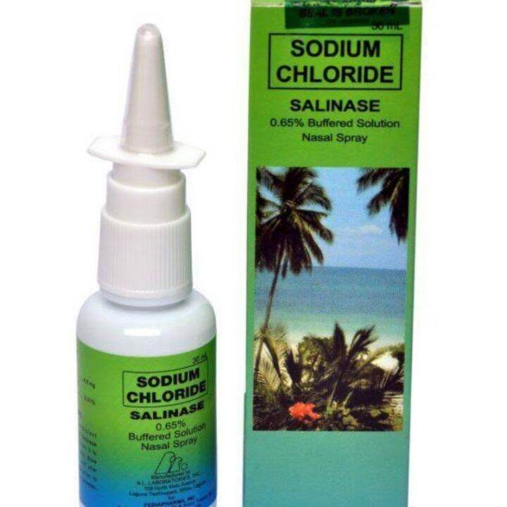 SALINASE NASAL SPRAY, Sodium Chloride♂ | Lazada PH
