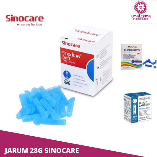 Sinocare Jarum Lancets Blood Ambil Darah 28G isi 50 pcs | Lazada Indonesia