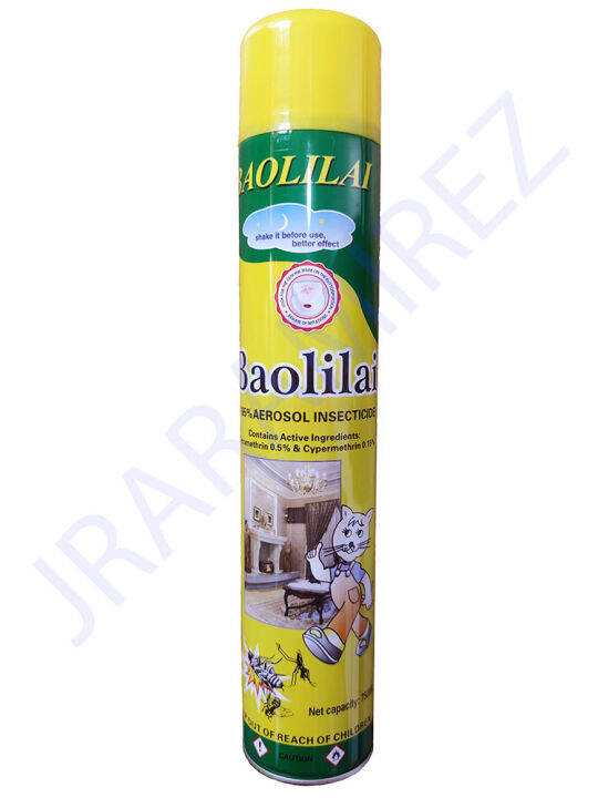 Baolilai 0.65% Aerosol Insecticide Spray Mosquito Killer 750ML Large ...