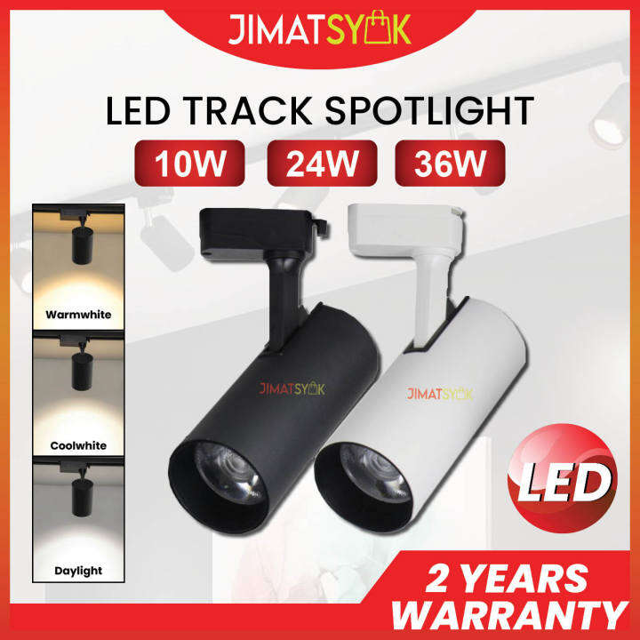 Lampu Track Light LED Track Light 10W 24W 36W COB Tracklight Track Rail ...