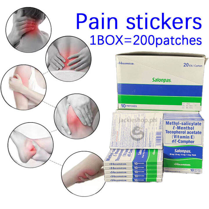 Salonpas Pain Relief Patch 10patches/20patches | Lazada PH