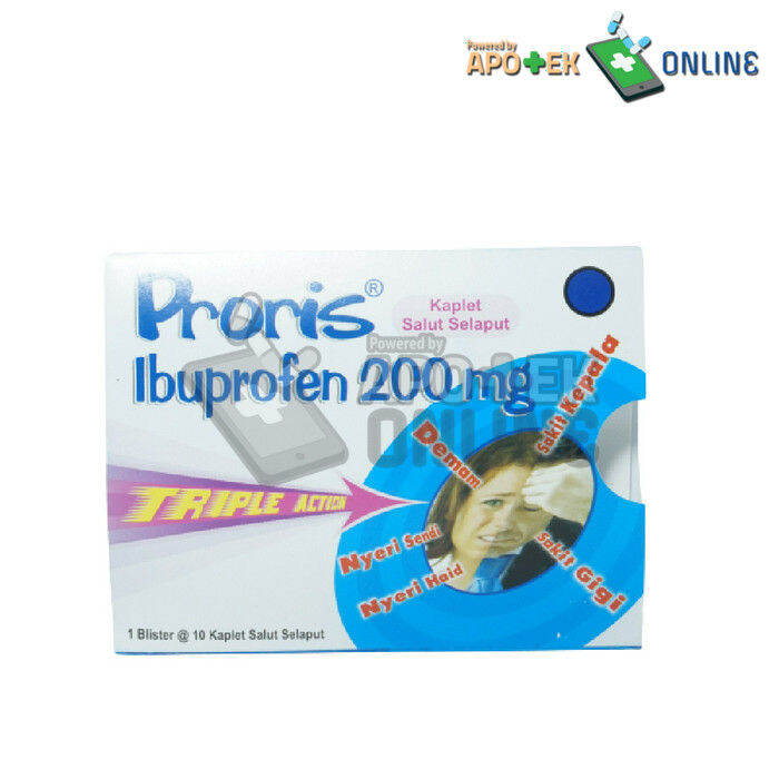 PRORIS IBUPROFEN 10 KAPLET | Lazada Indonesia