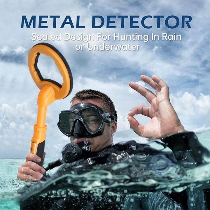 Underwater Metal Detector Fully Waterproof Pinpointer Gold Hunting ...