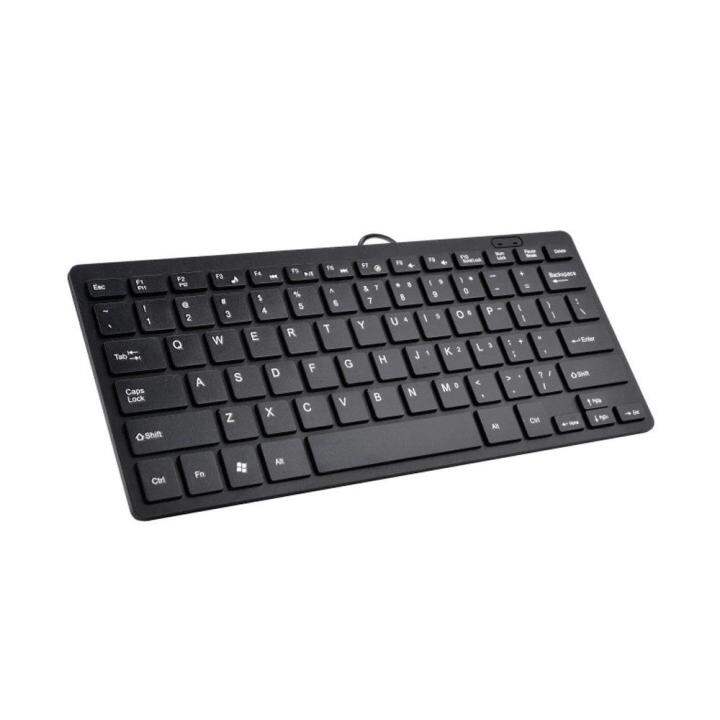 Mini USB Wired Keyboard 78 Key Mute Keyboard Multimedia USB Keyboard ...