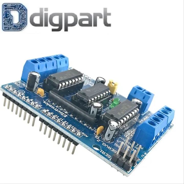 L293d Motor Driver Shield Arduino Lazada Indonesia