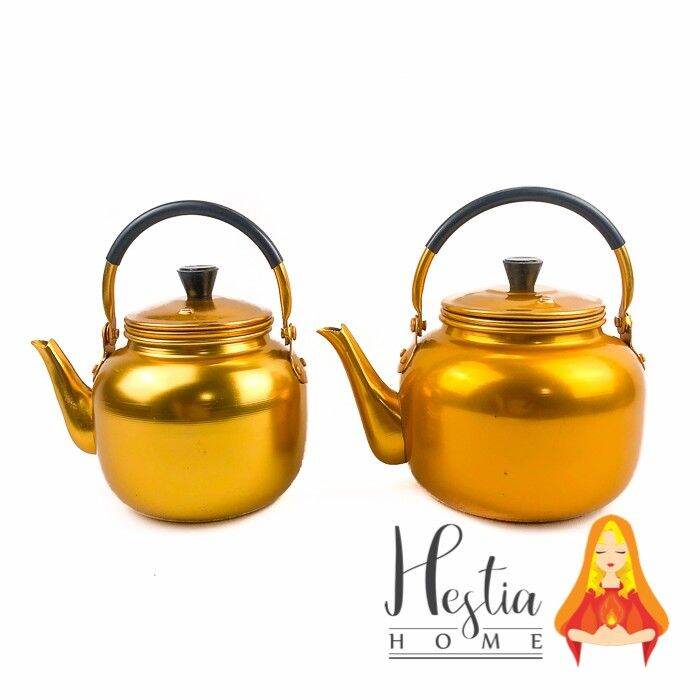 Teko Arab Teko Kuning Jadul Vintage Kettle Ketel Fancy Tea Pot 14 16 ...
