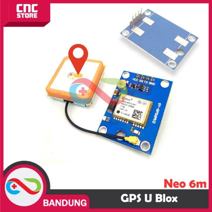 GPS UBLOX NEO-6M GY-NEO6MV2 WITH EEPROM ANTENNA MODULE TERSOLDER ...