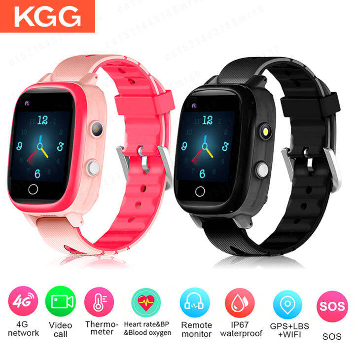 T5S 4G Kids Smart Watch Video Call Phone Watch GPS Wifi SOS Waterproof ...