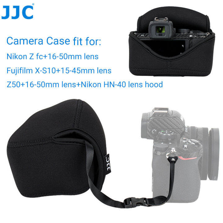 JJC OC-Z1 Mirrorless Camera Case Soft Neoprene DSLR Protection Pouch ...