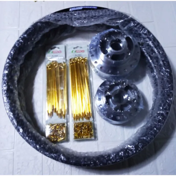 ( UPSCALE ) Rimset XRM Trinity Rim set (double flat disk hub) | Lazada PH