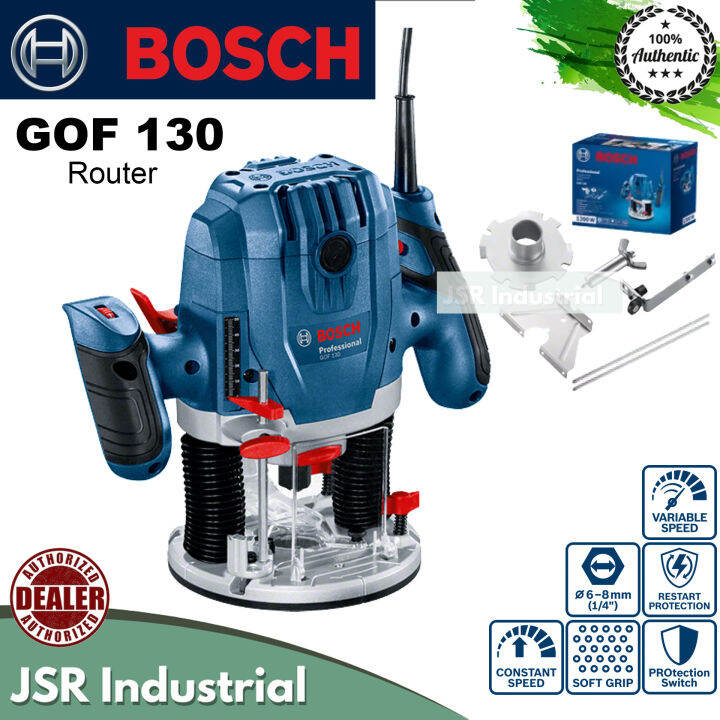 BOSCH GOF 130 Plunge Router 1300W [JSR | BPT] | Lazada PH
