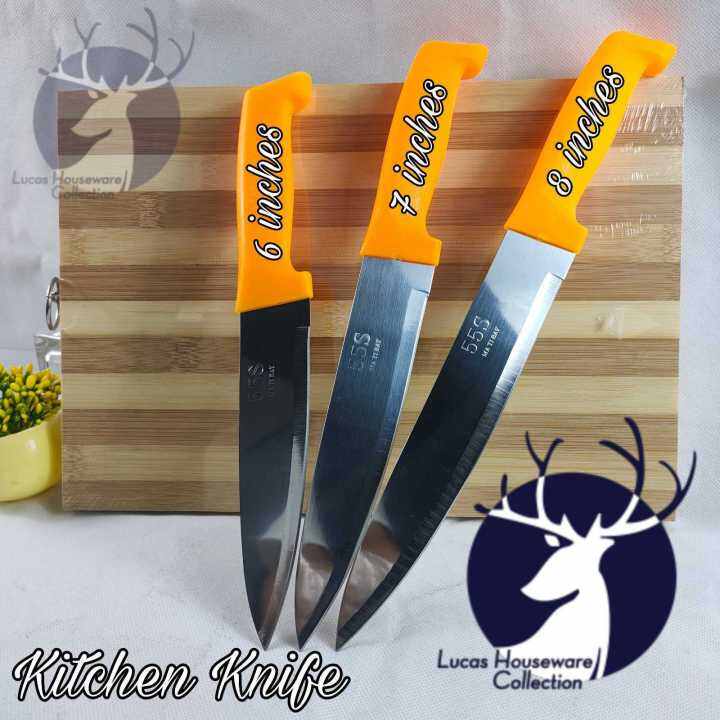 555 HEAVY DUTY STAINLESS KITCHEN KNIFE SUPER SHARP KITCHEN KNIFE ...
