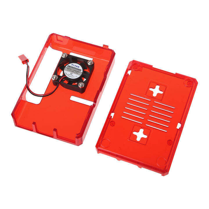 ABS Case Box Shell Cover With RPI CPU Cooling Fan For Raspberry Pi 2 / ...