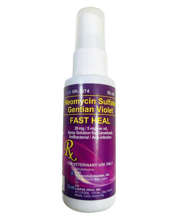 FAST HEAL 60ML Antibacterial Wound Spray 60ml | Lazada PH