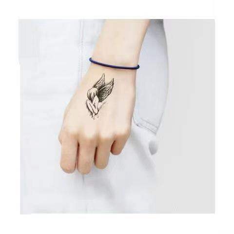 Temporary tattoo stickers waterproof lasting men and women behind the ...