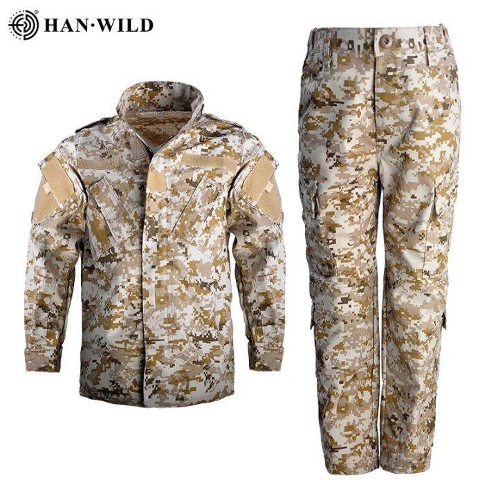 HAN Combat Uniform 5Y-15Y Children Military Uniform Combat Kids Army ...