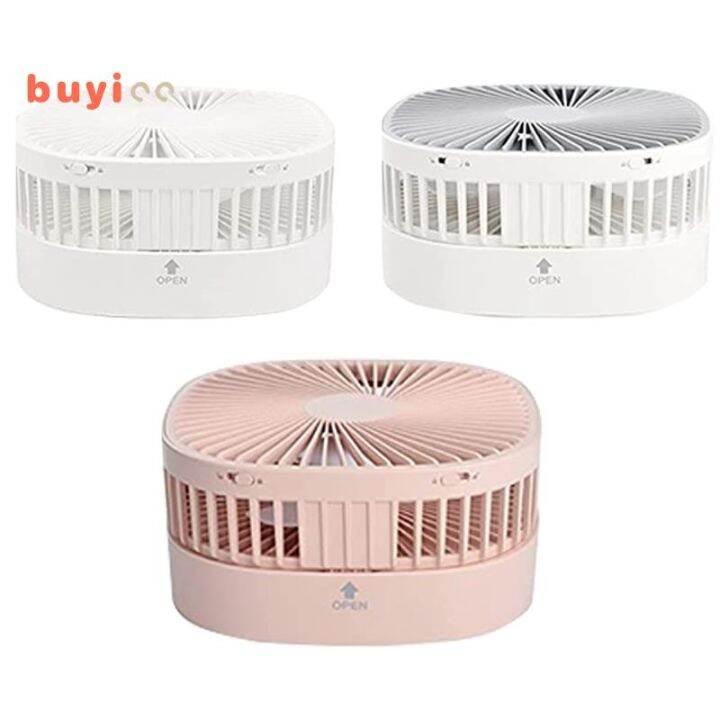 Portable Pedestal Fan - Foldaway Standing Fan Foldable Desk Fan, Remote ...