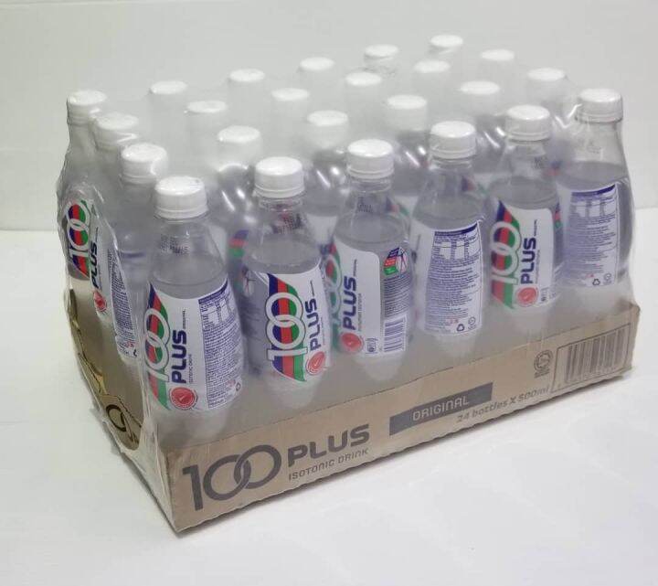 100 Plus Original [24x500ml] | Lazada