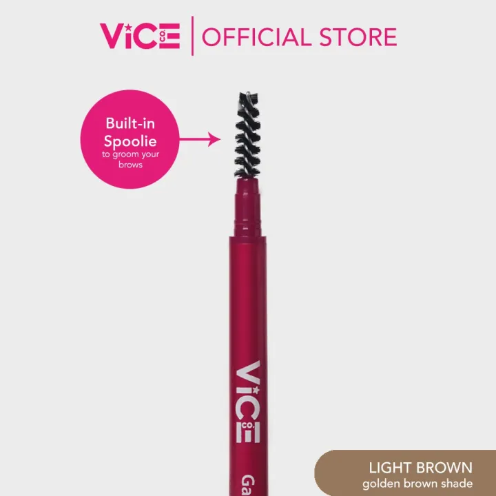 vice cosmetics Vice Co Micro Brow Pencil - Light Brown | Lazada PH