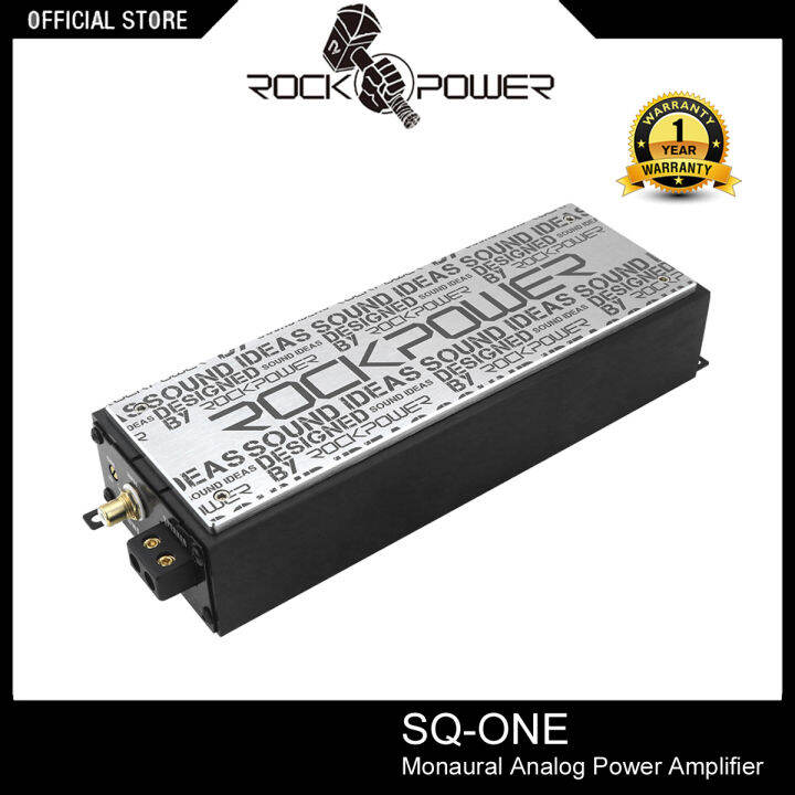 ROCKPOWER Car Audio SQ-ONE Monaural Analog Power Car Amplifier | Lazada