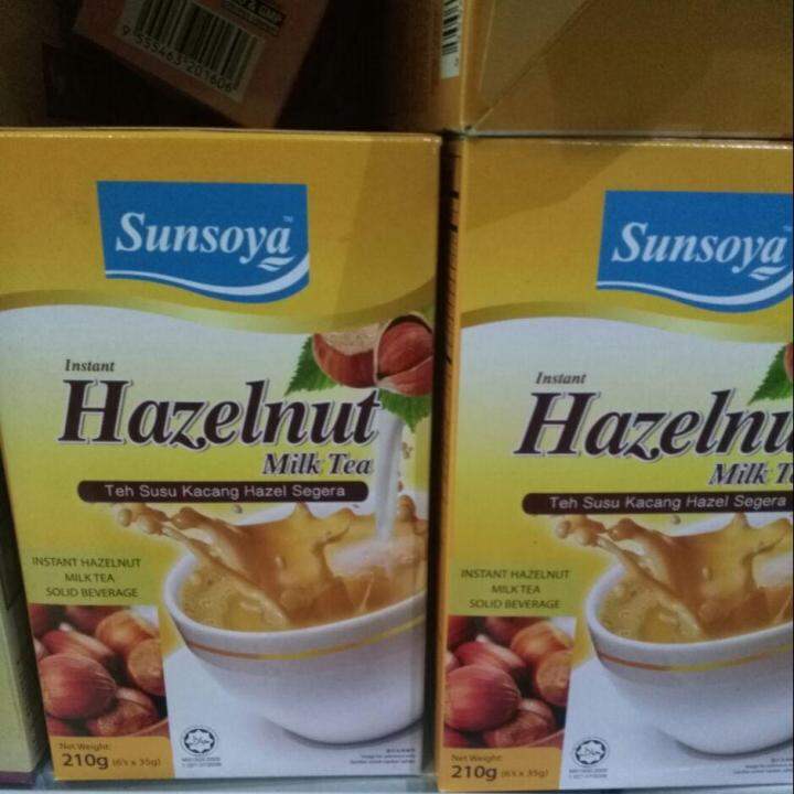 SUNSOYA HAZELNUT MILK TEA 210g | Lazada PH
