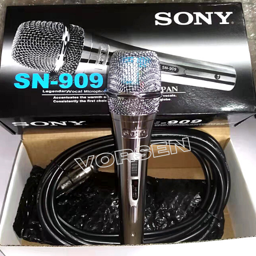 SN-909 LEGENDARY HEAVY DUTY WIRED VOCAL SONY MICROPHONE | Lazada PH