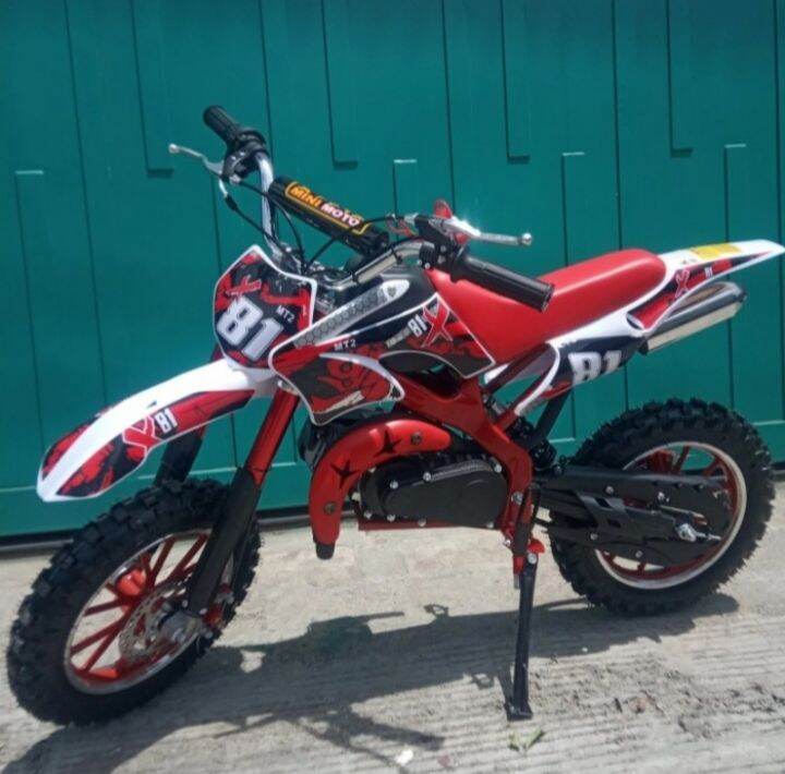 MOTOR BENSIN MINI TRAIL 2 TAK 50CC - Motor CROSS Anak - Motor Balap ...