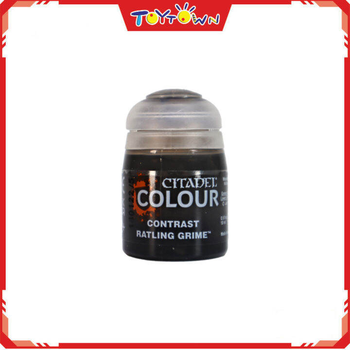 Warhammer Citadel Colour Paint Contrast: Ratling Grime 18ml | Lazada PH