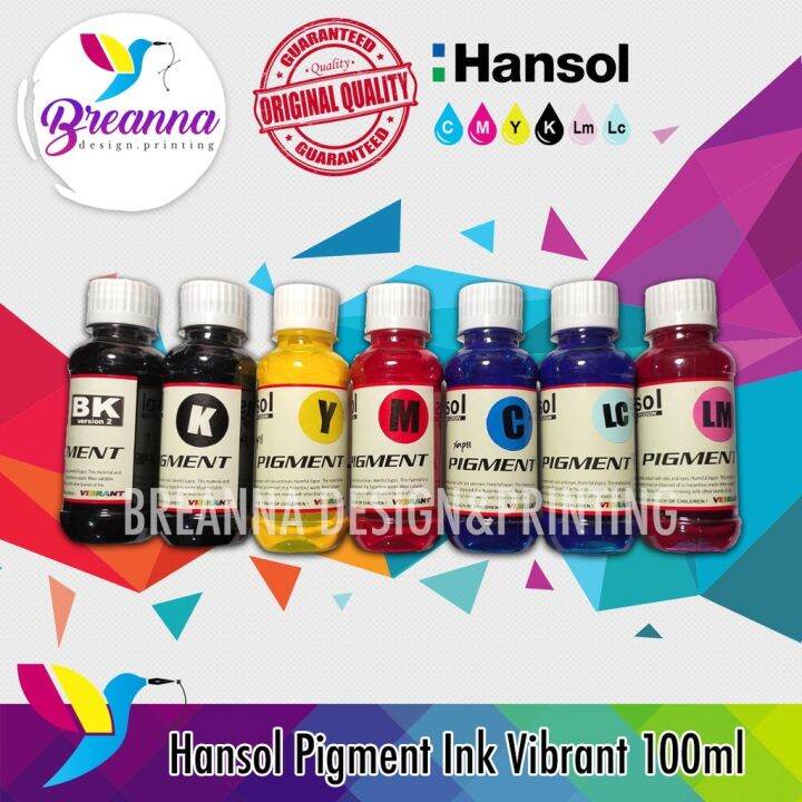 Hansol Pigment Ink Vibrant 100ml | Lazada PH