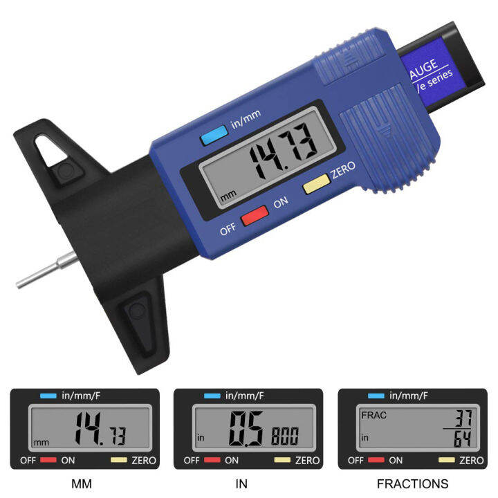 Truck Tyre Tread Depth Gauge Electronic Digital Tyre Tread Depth Gauge ...