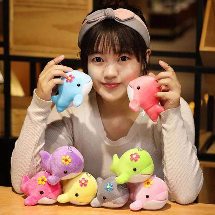 VBGG ตุ๊กตาสัตว์ยัดไส้ ของเล่นนุ่มๆ กระเป๋าเสน่ห์ จี้กระเป๋าเป้สะพาย ...